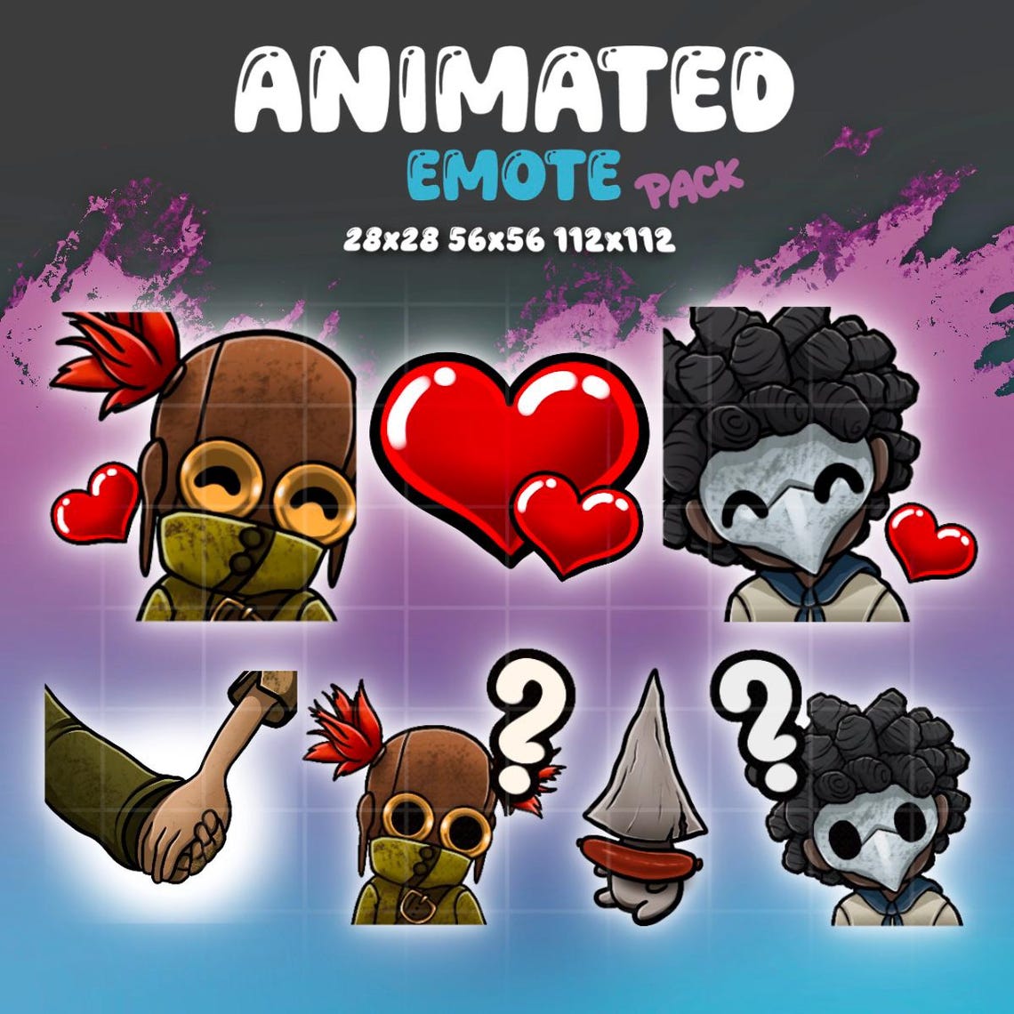 Twitch Emotes | Little Nightmare Emotes | Twitch Emote for Streamer ...