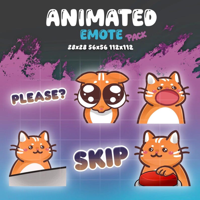 Twitch Emotes | Meme Emotes | Twitch Emote for Streamer | Cat | Animal ...