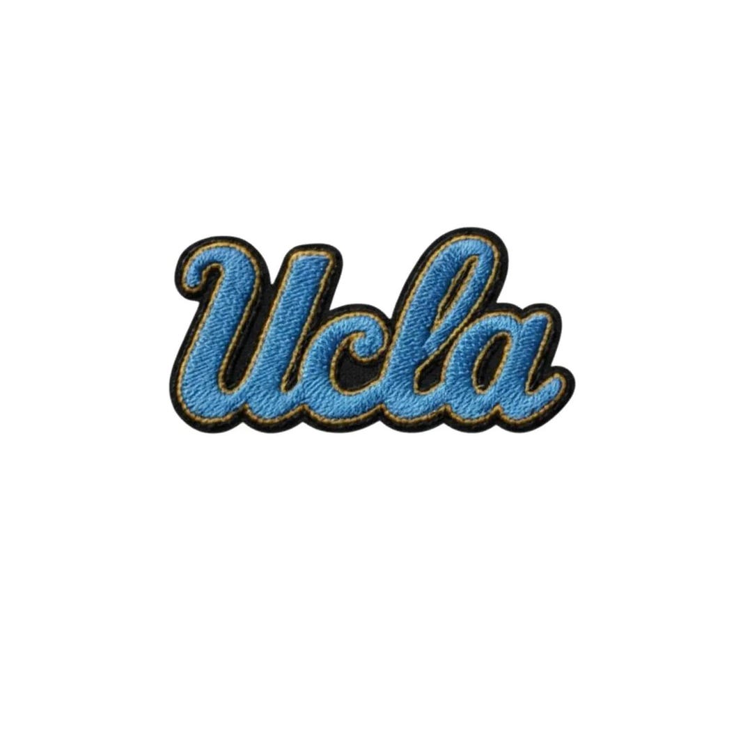 UCLA Script Embroidered Patch – Blue & Gold Iron-on College Lettering ...