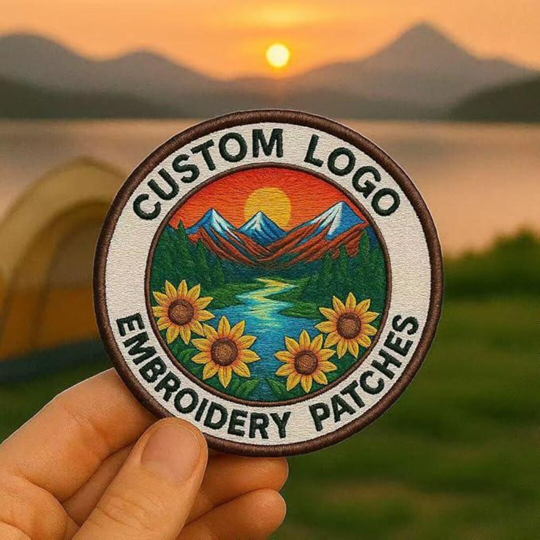 Écusson brodé personnalisé, Écusson logo personnalisé, Écusson ...