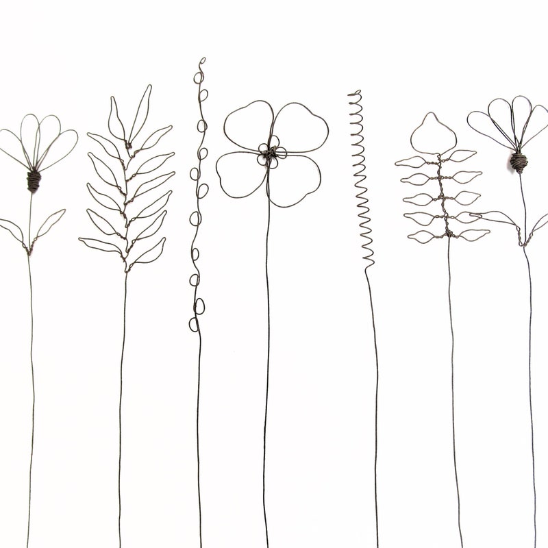 Wire Flowers - Etsy