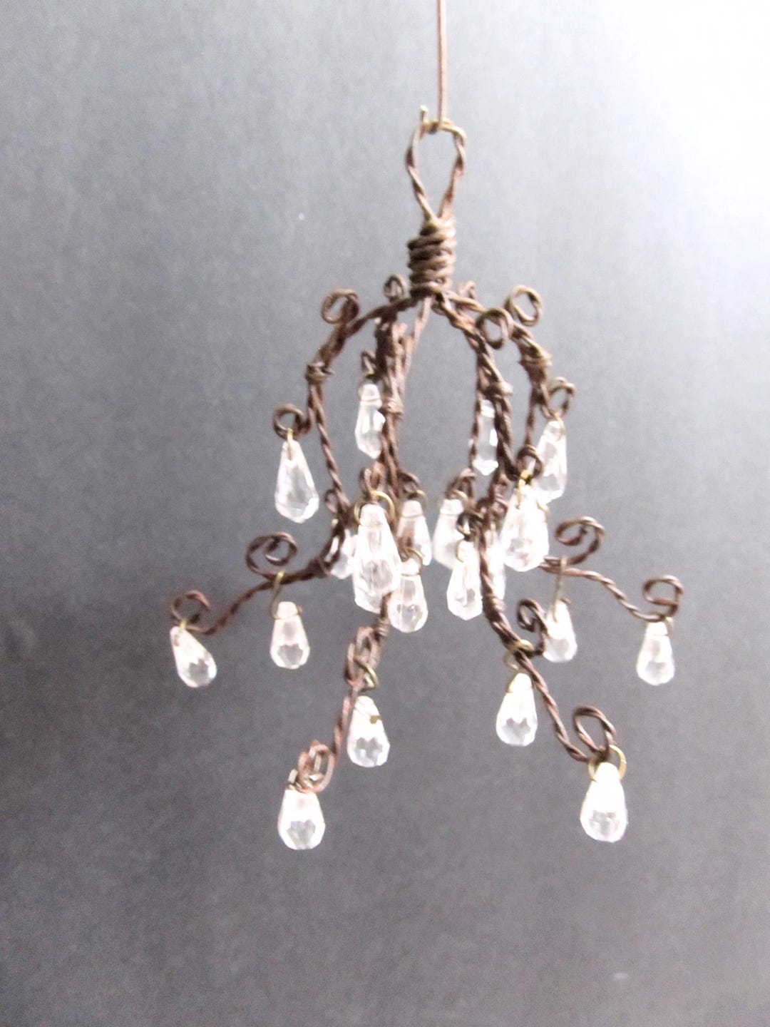 Antique French Inspired Wire Miniature Furniture Original Handmade ...