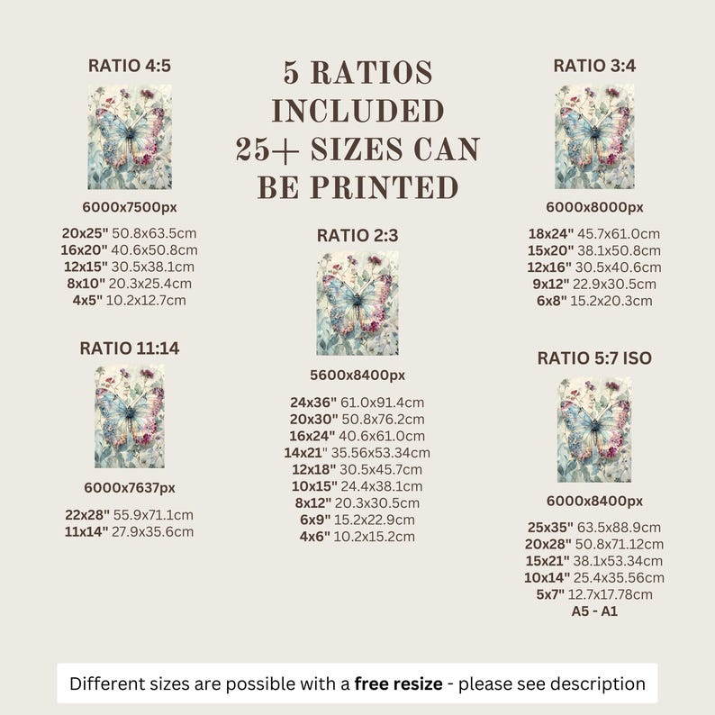 Vintage Butterfly Watercolor Painting - Romantic Floral Mosaic Wings ...