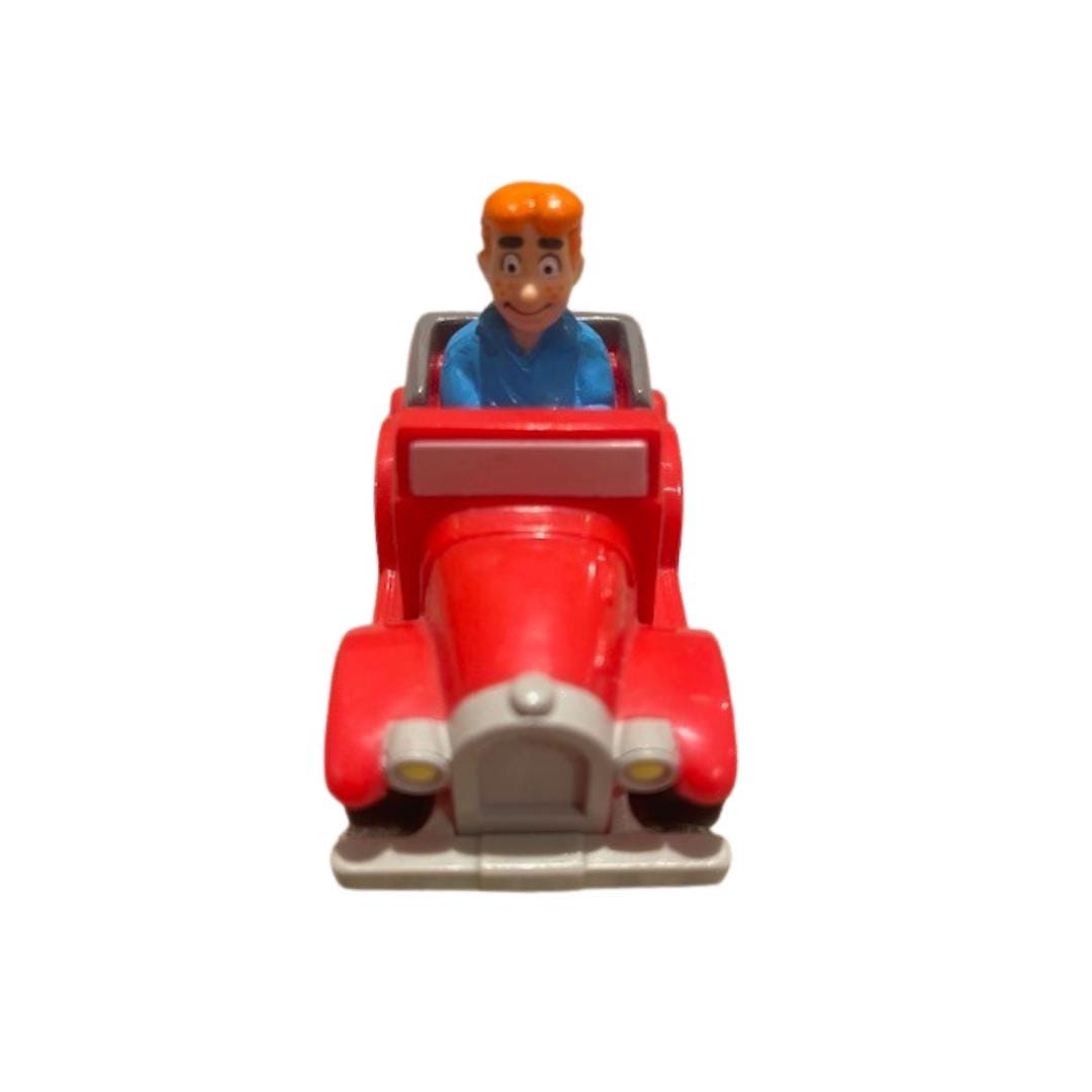 Vintage Archie Comics Archie in Red Car Burger King Kids Club Toy 1991 ...