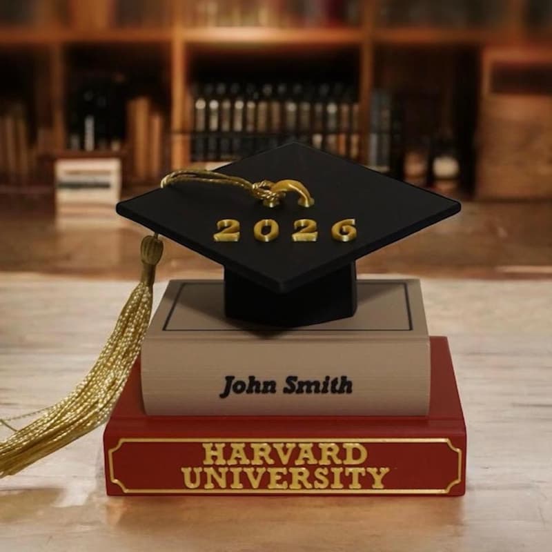 3d Printed Graduation Caps - Etsy