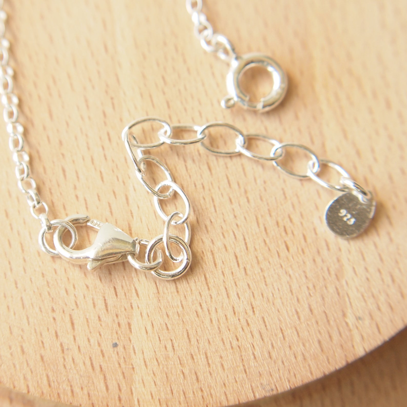Extension Chain Extra Necklace Chain Sterling Silver Chain - Etsy UK
