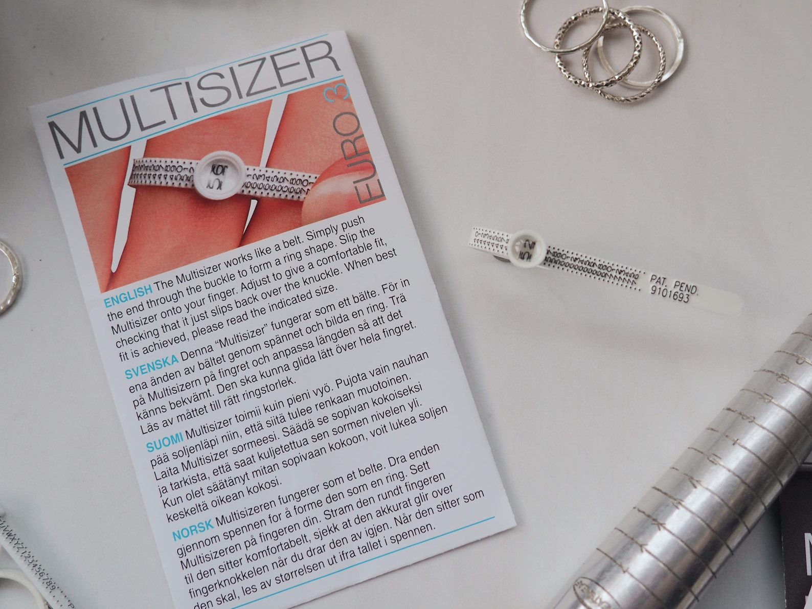 Ring Sizer. UK US & Euro Ring Measures. Wedding Ring Measure | Etsy UK