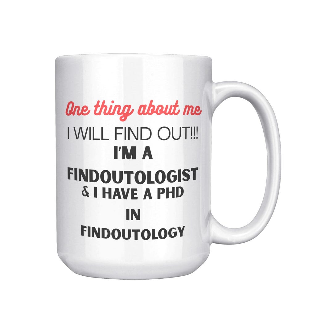One Thing About Me Mug - Etsy