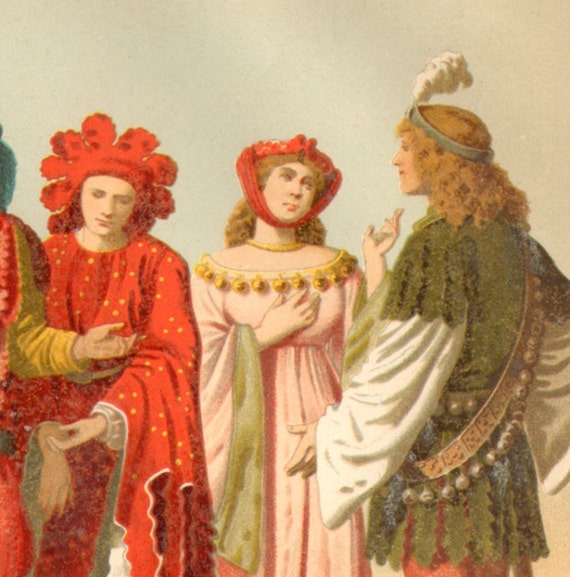 Medieval Rich Clothing