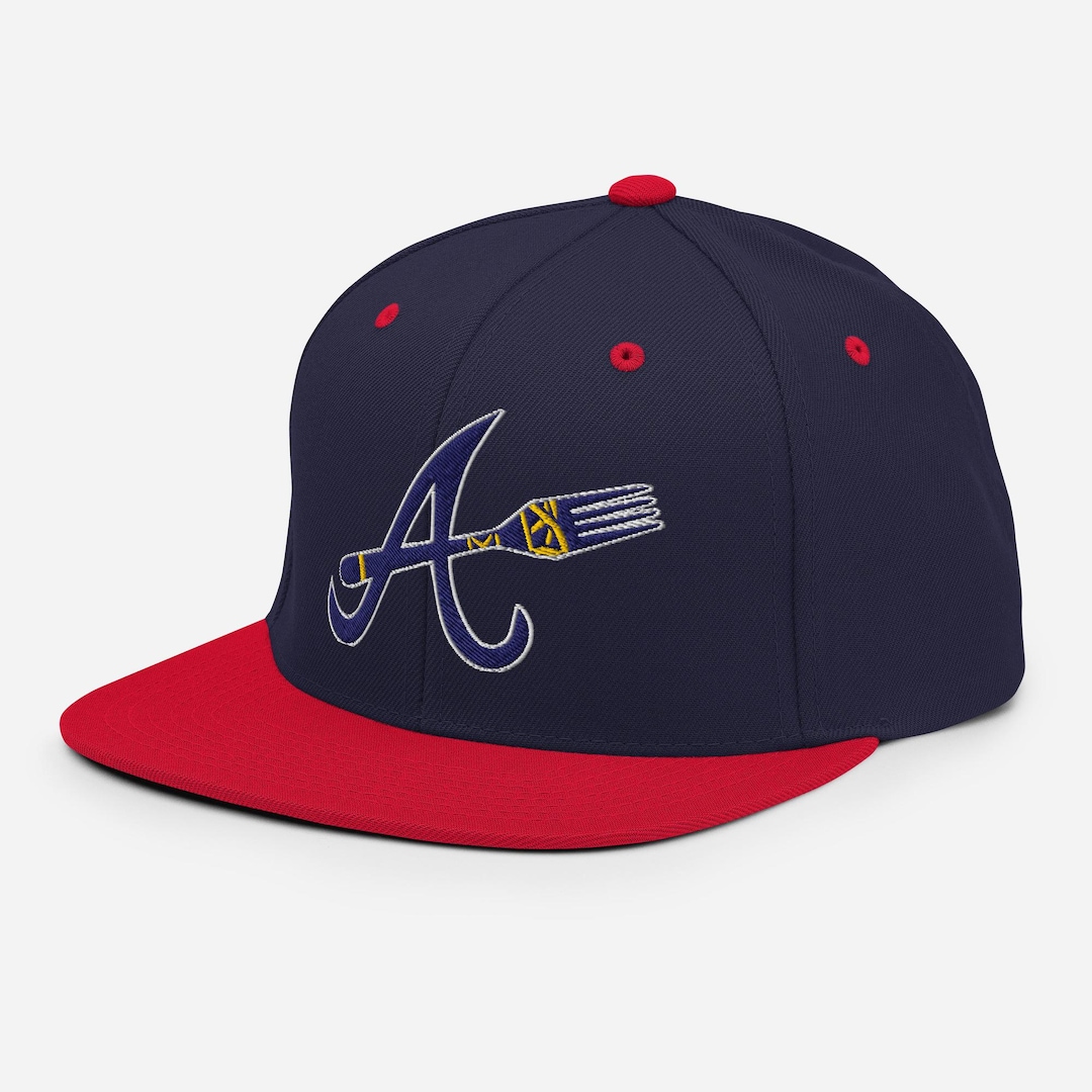 Embroidered "a" Snapback Hat - High Profile Acrylic-wool Cap - Etsy