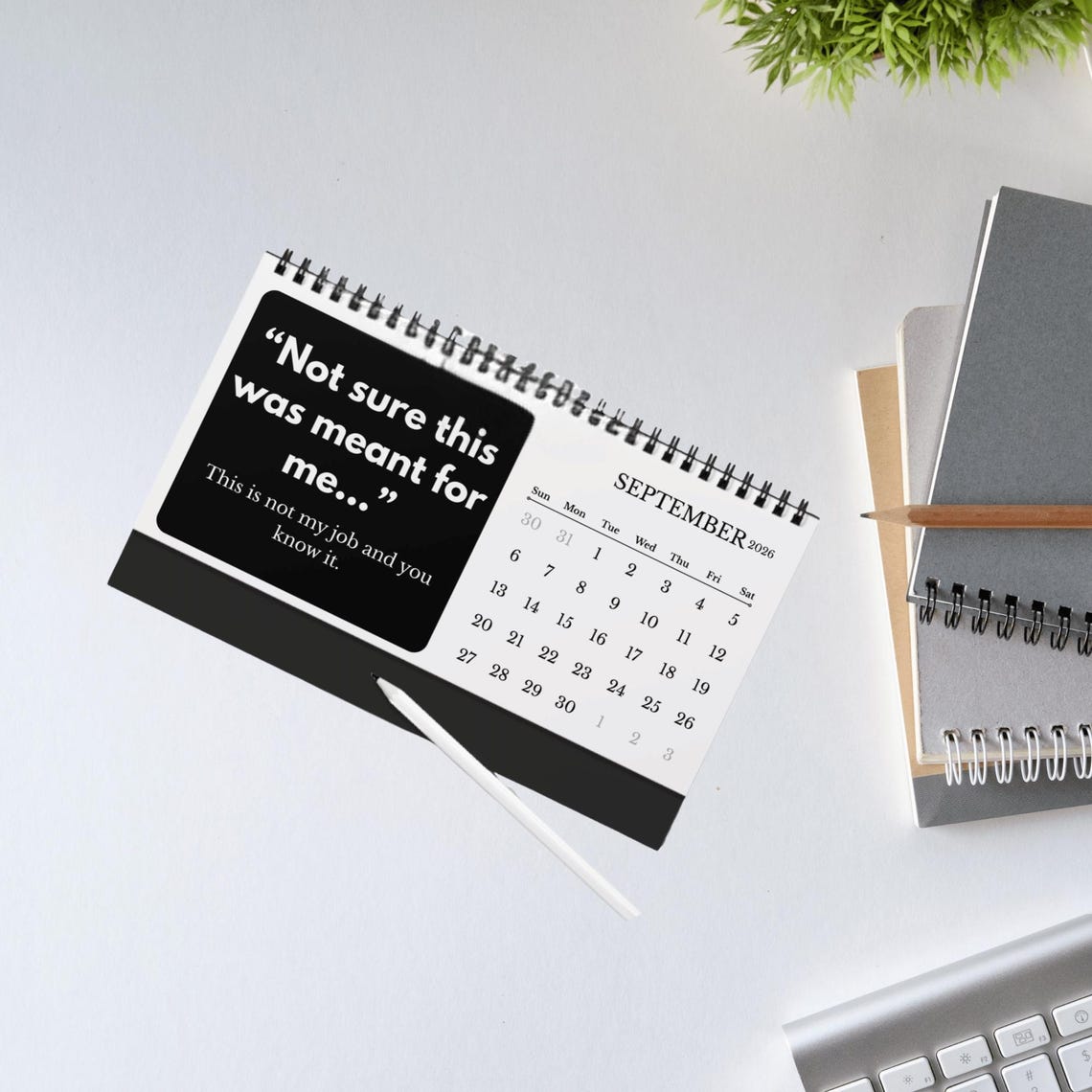 2026 Funny Office Desk Calendar | Passive Aggressive Quotes - Etsy