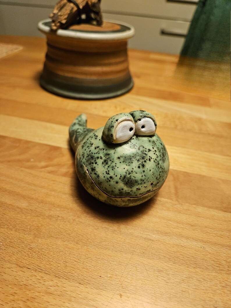 Ceramic Figurine Tadpole "quappi" - Handmade, Unique - Etsy