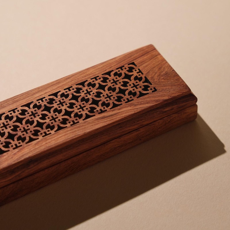 Wooden Incense Bowl Holder - Etsy