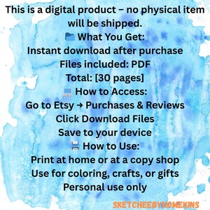 Printable Doodle Coloring Pages – Fun Coloring Sheets for Kids & Adults ...