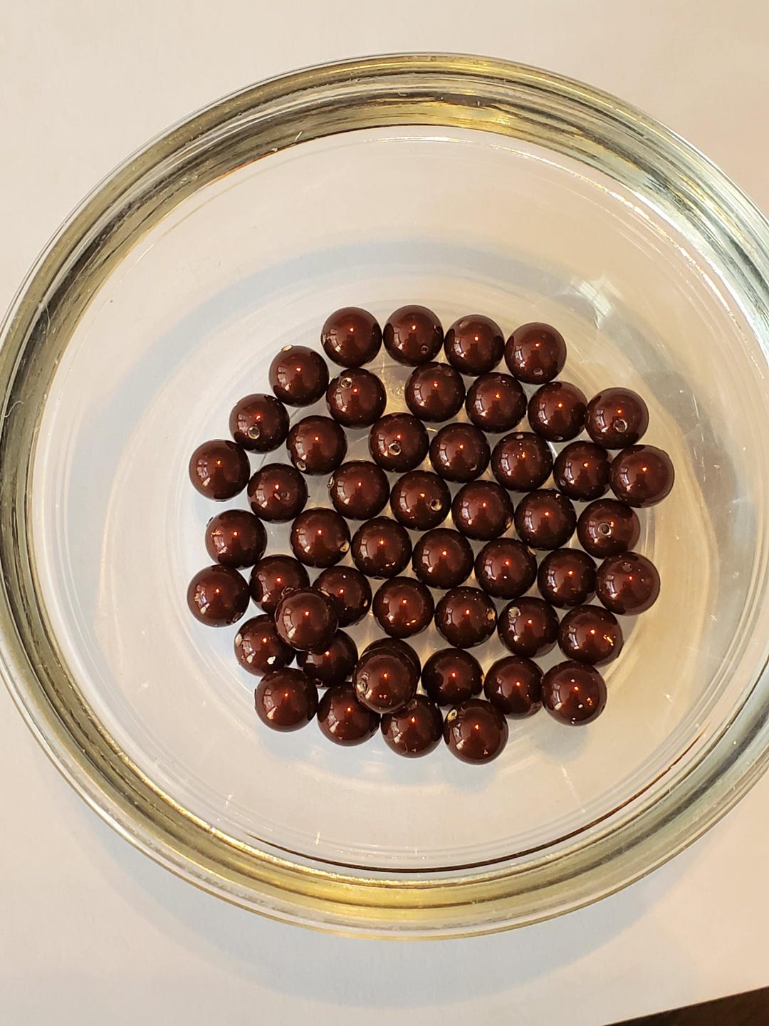 Maroon Crystal Pearl Beads – Jewelry Making, Bridal Accessories - Etsy