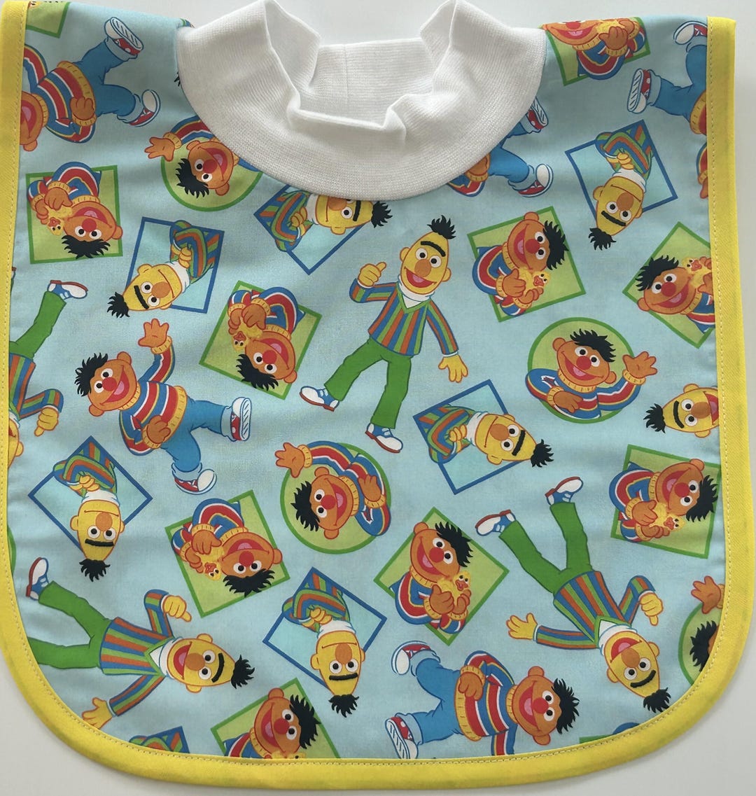 Baby Bibs Bert and Ernie Muppets Girl Boy - Etsy