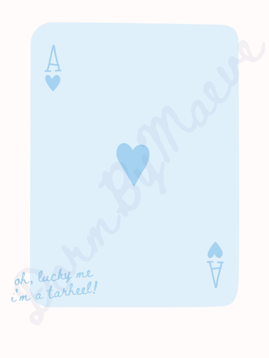 UNC Dorm Prints - Blue and Pink Theme, University of North Carolina ...