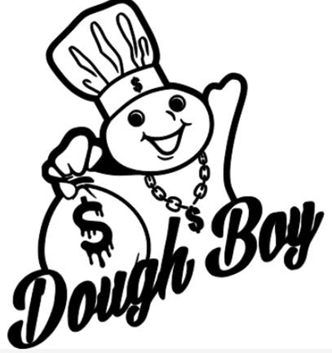 Dough Boy Decal - Etsy