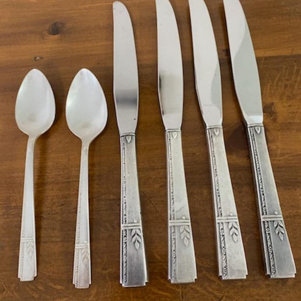 Prestige Silver Plate Flatware - Etsy