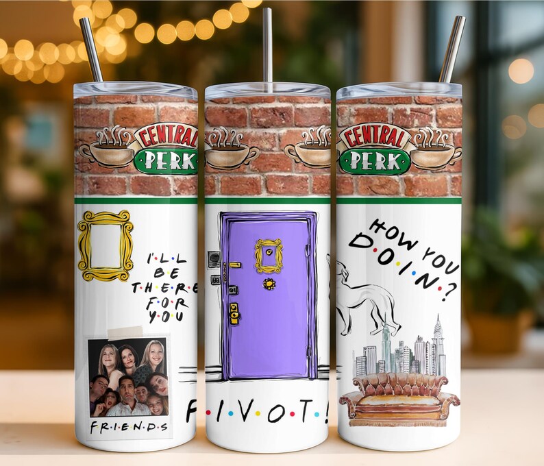 Central Perk/friends Tumbler. - Etsy