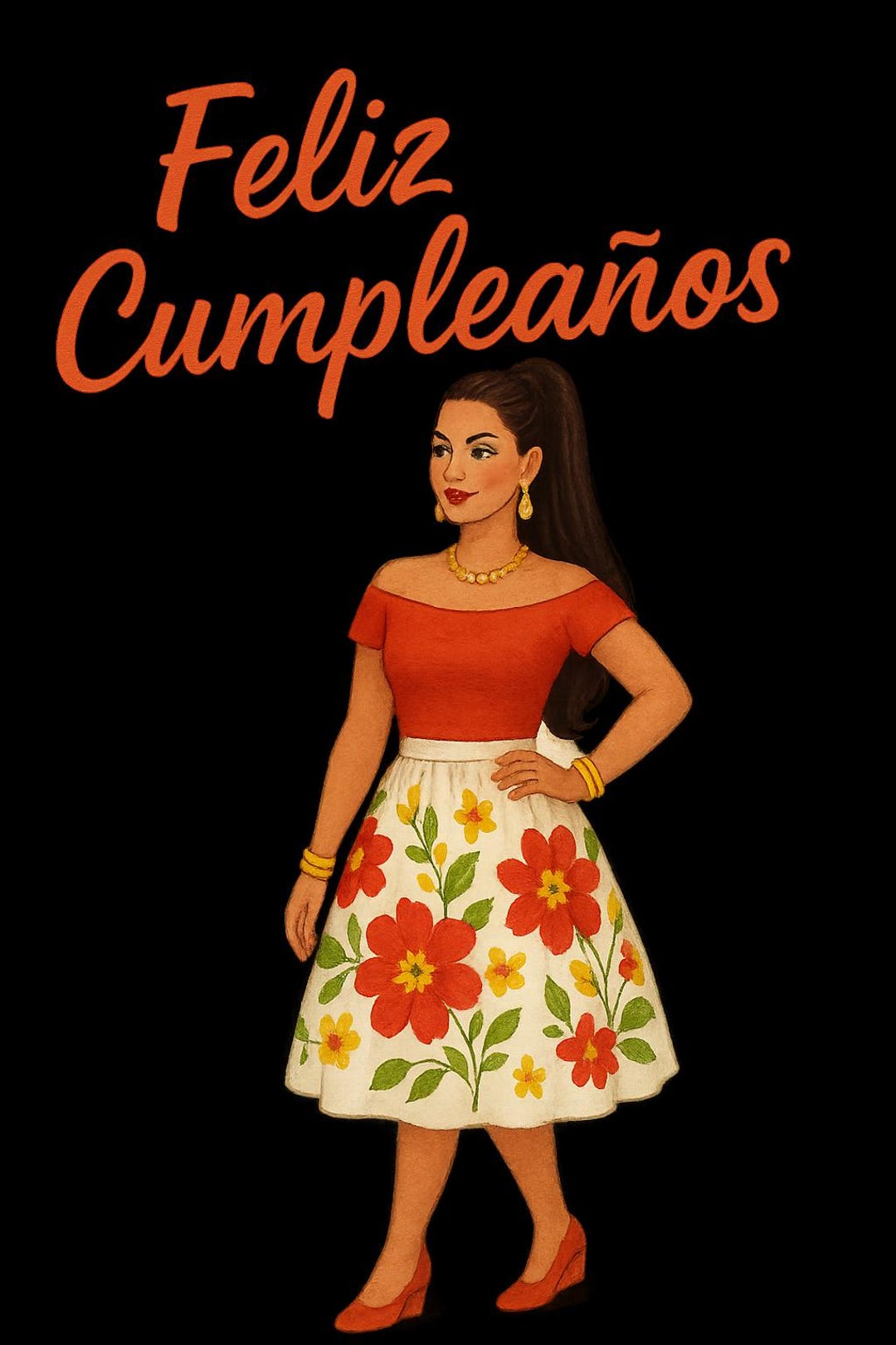 Spanish/latin Birthday Card - Etsy