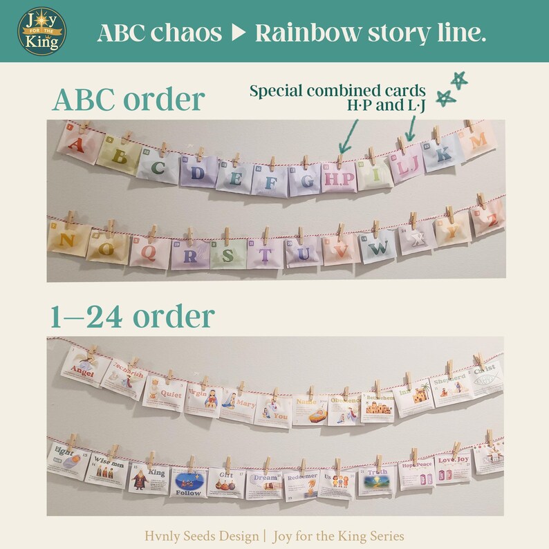 Nativity Advent Candy Alphabet Calendar • A–Z for 24 Days • Daily ...