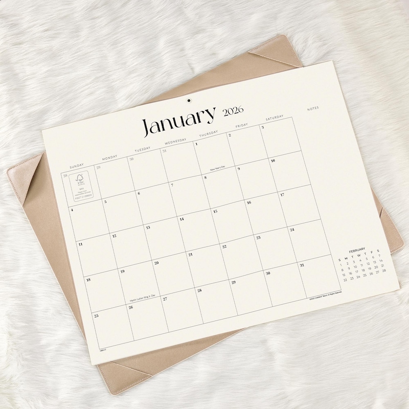 Desktop Pad Calendar 2026 - Etsy