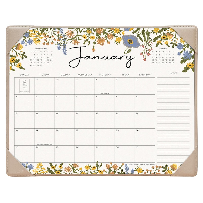 Desk Mat Calendars 2026 - Etsy