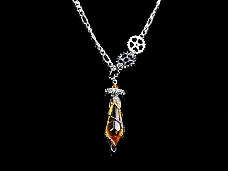 Lord of Mysteries Klein Moretti Spirit Pendulum Necklace | Steampunk ...