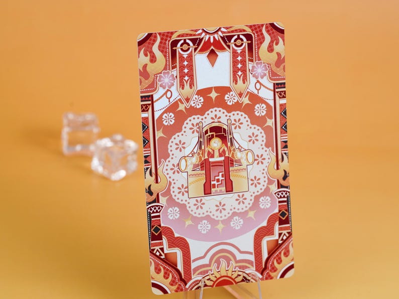 Genshin Impact Seven Archons Collectible Card Set | Zhongli Venti ...