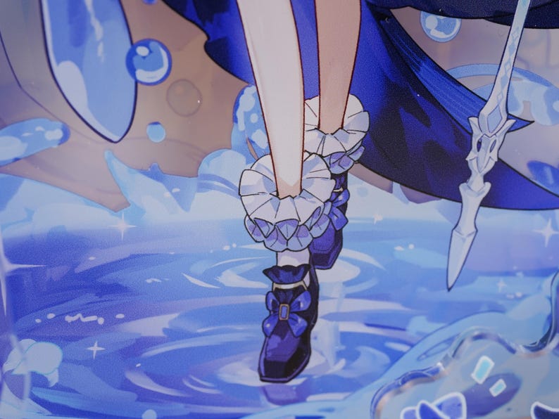 Genshin Impact Furina 4-insert Acrylic Standee - Hydro-themed Multi ...