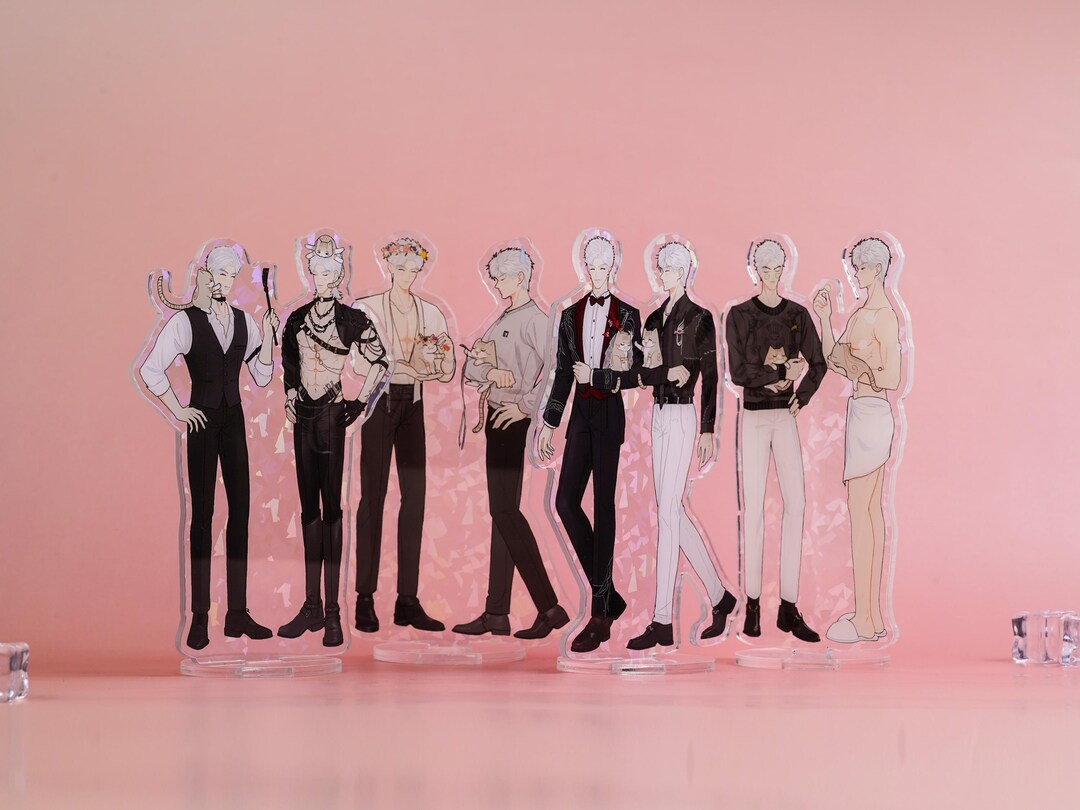 Sylus Holographic Acrylic Standee | Love and Deepspace Anniversary ...