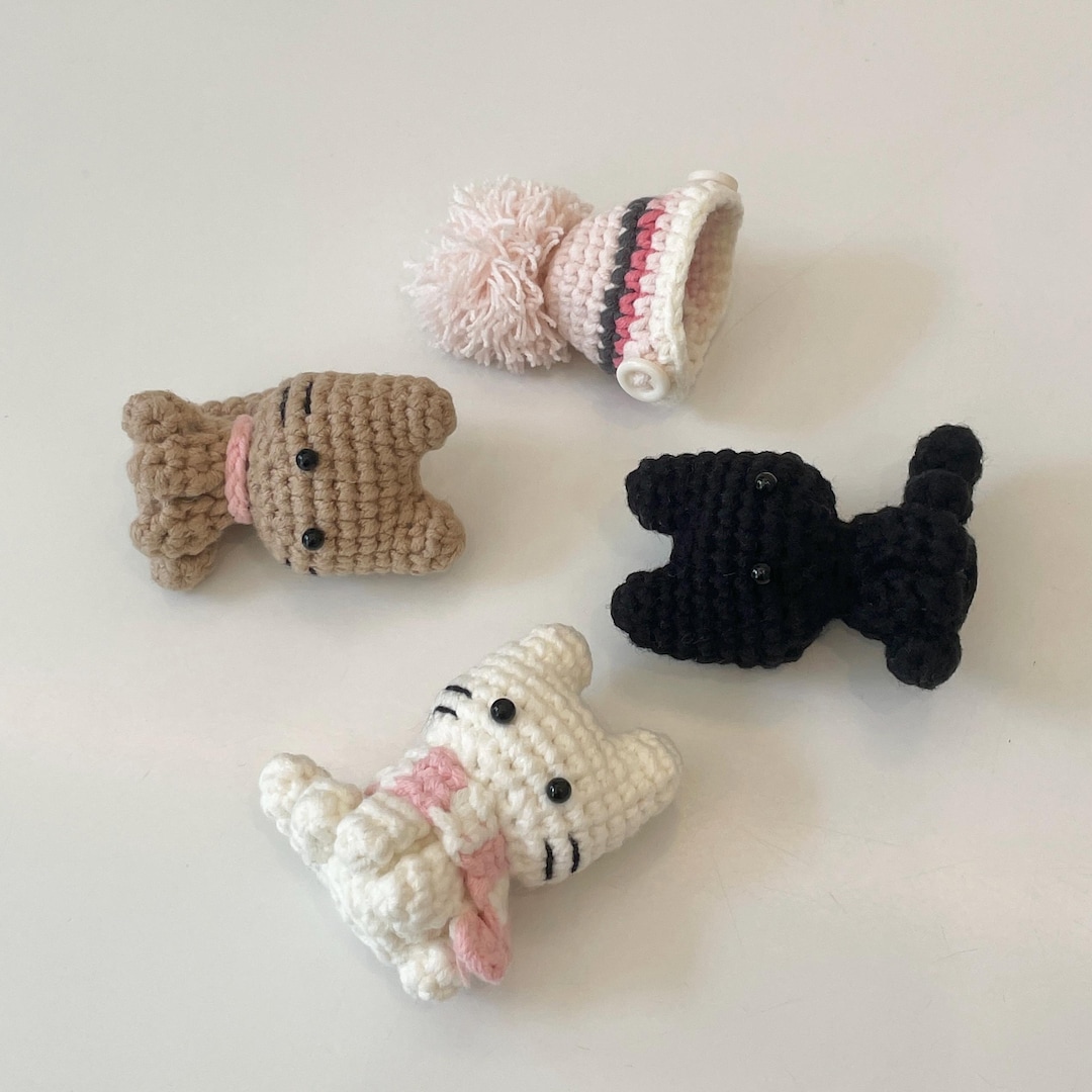 Cat Keychain Crochet Pattern - Etsy