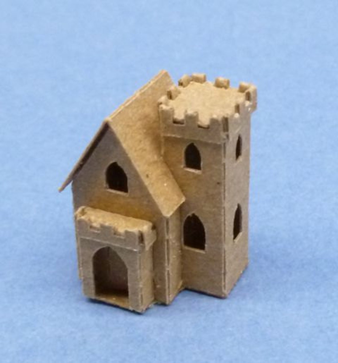 Micro Sized Tiny Tudor Village 2014, Pre-cut Kit to Make 8 Miniature ...