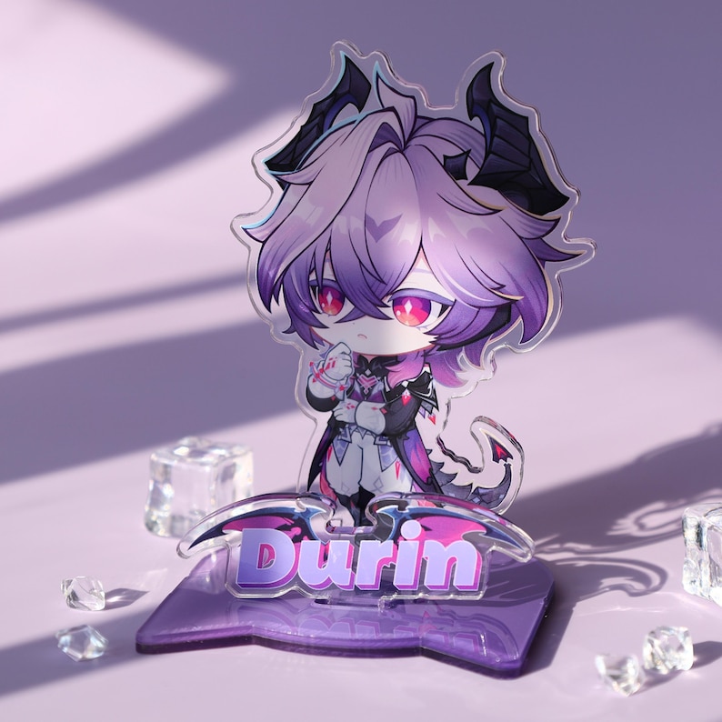 Genshin Impact Durin Acrylic Standee - Desk Display Anime Gift, Gift ...