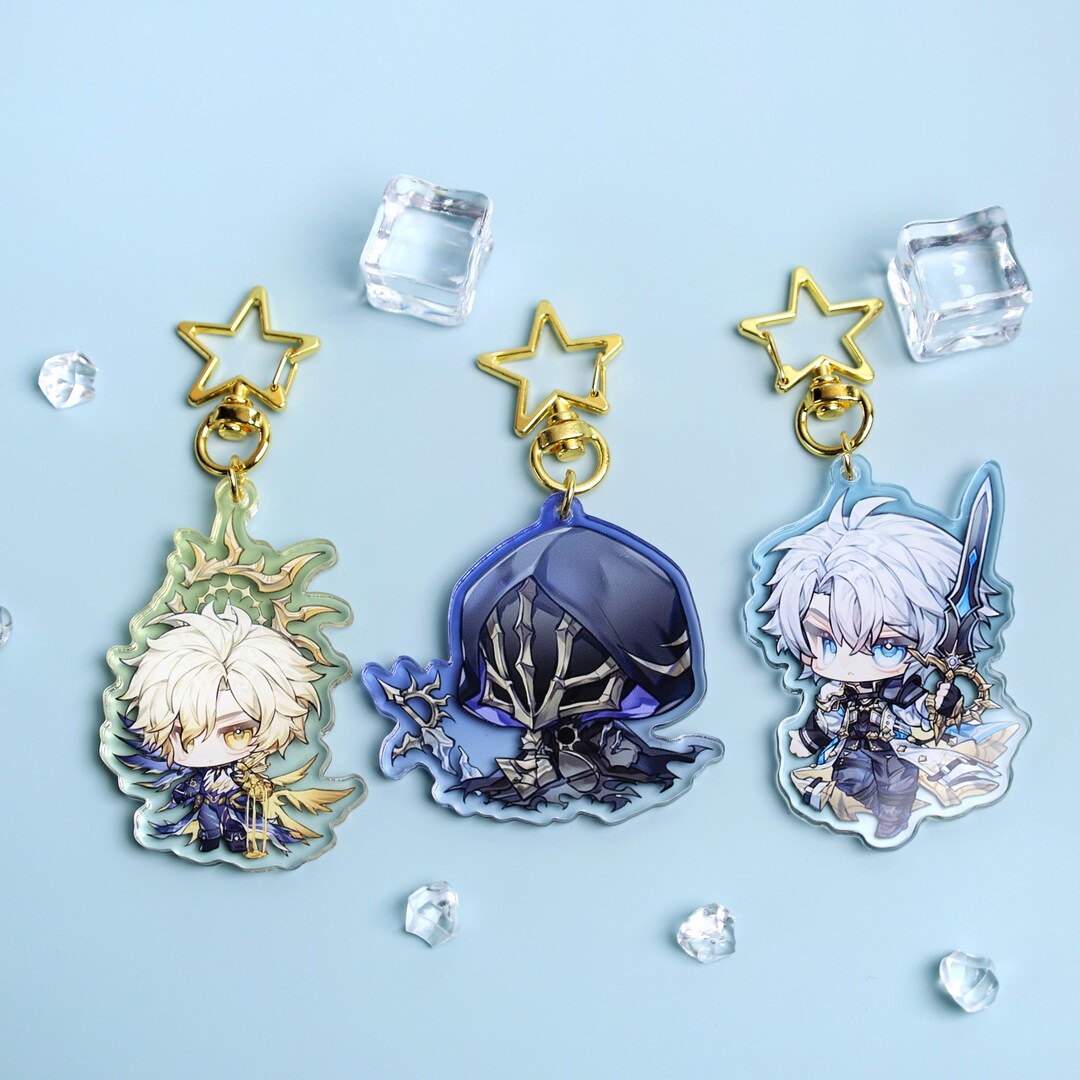 Honkai Star Rail Phainon Acrylic Keychain - Character Collection With ...