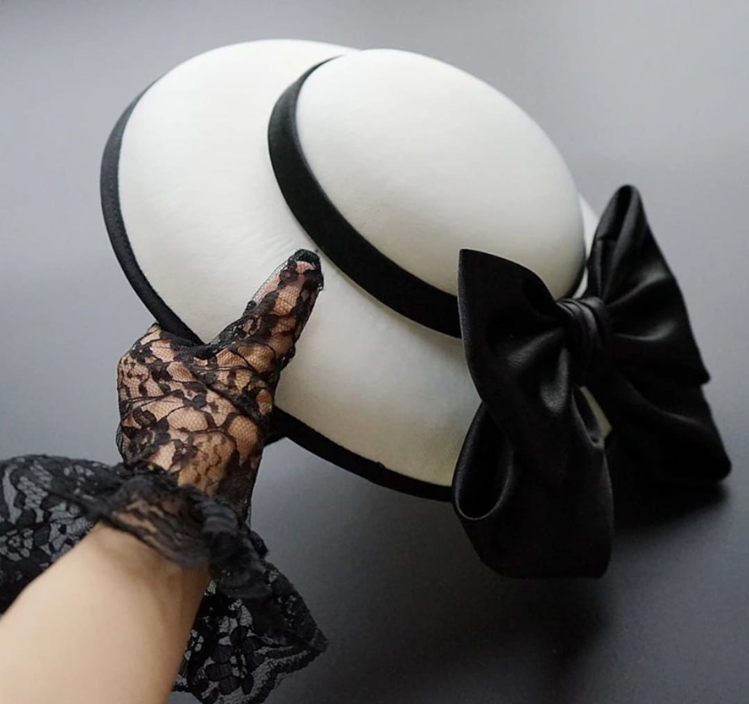 Luxury Ladies Fascinators Millinery Hat Party Wedding Hat Wide - Etsy