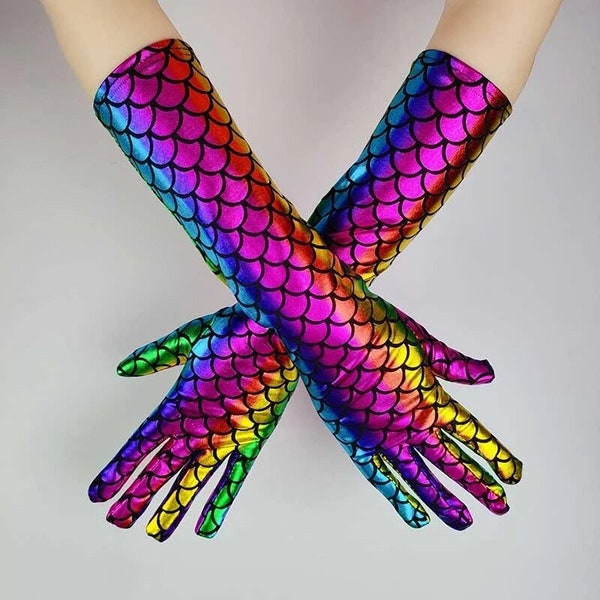 Cosplay Mermaid Gloves - Etsy