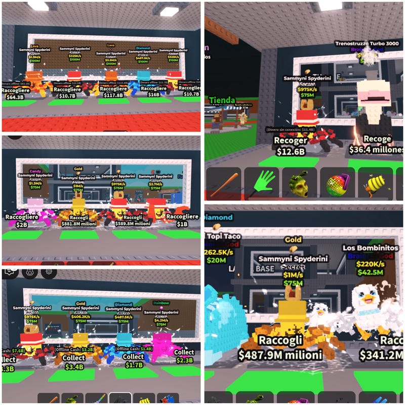 Robe un brainrot papercraft - Etsy México