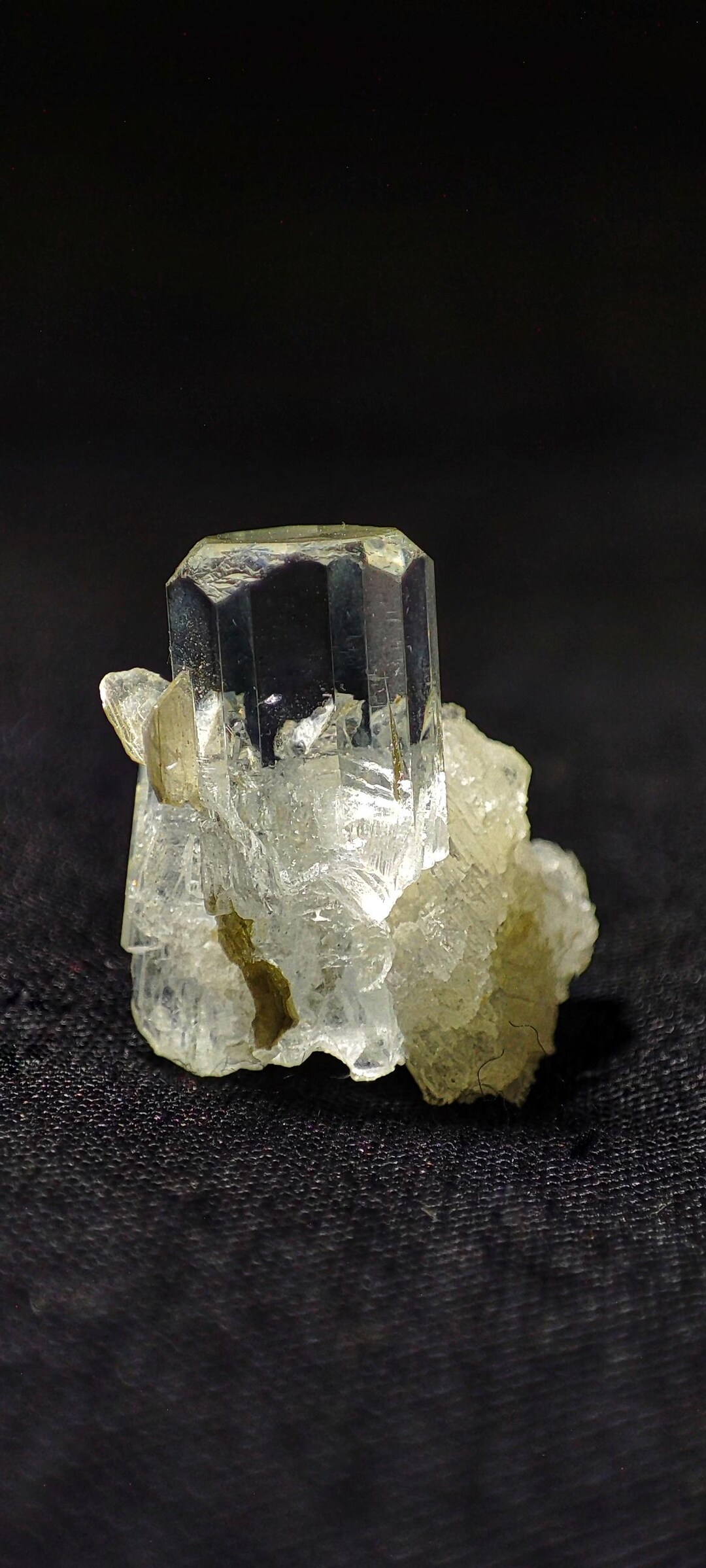 Transparent Aquamarine With Muscovite – Small Natural Specimen - Etsy
