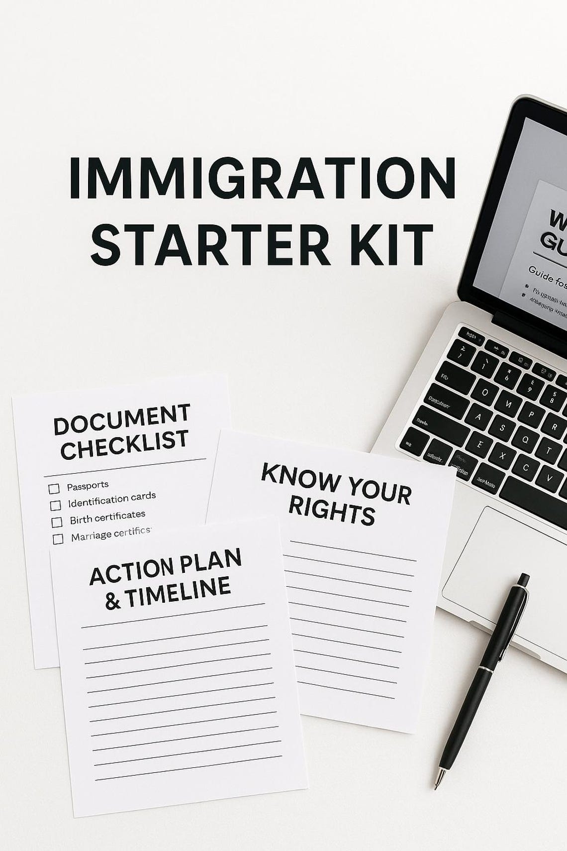 Tier 1: Immigration Paralegal Basic Starter Kit – “the Essentials” - Etsy