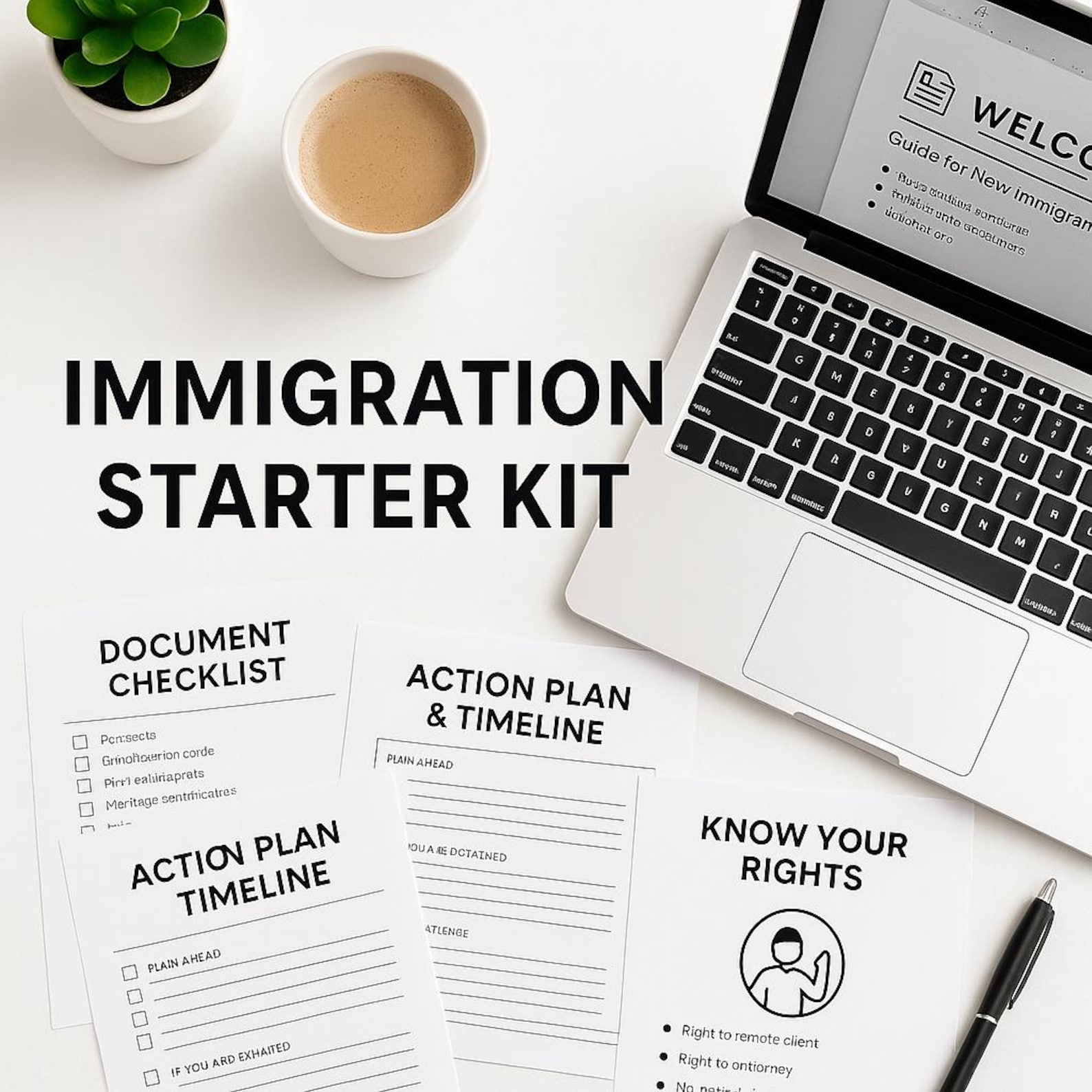 Tier 1: Immigration Paralegal Basic Starter Kit – “the Essentials” - Etsy