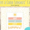 Have a Great Summer Card, SUMMER CARD, School Card, End of School ...