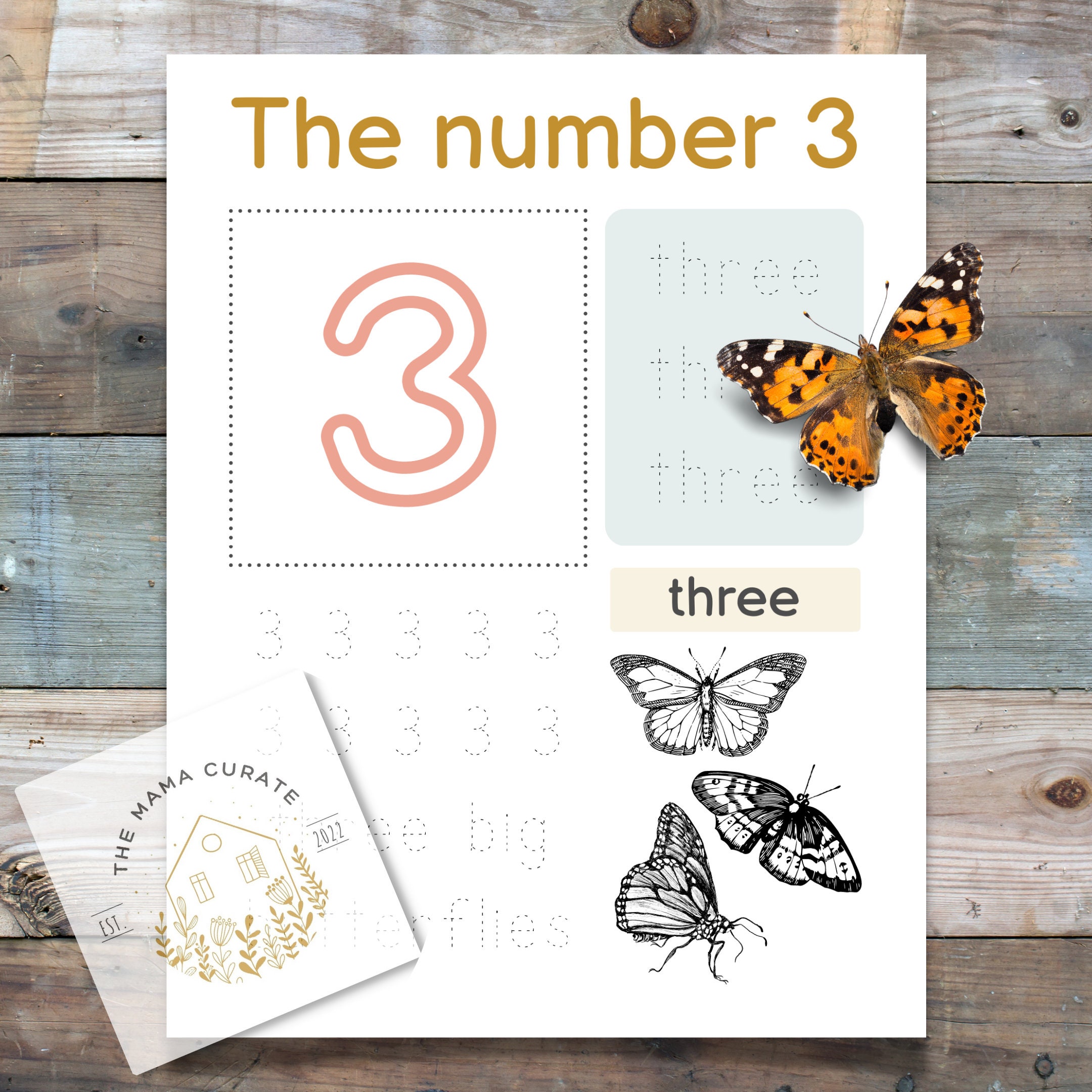 DIGITAL Handwriting Practice Letters and Numbers Tracing Bundle ...