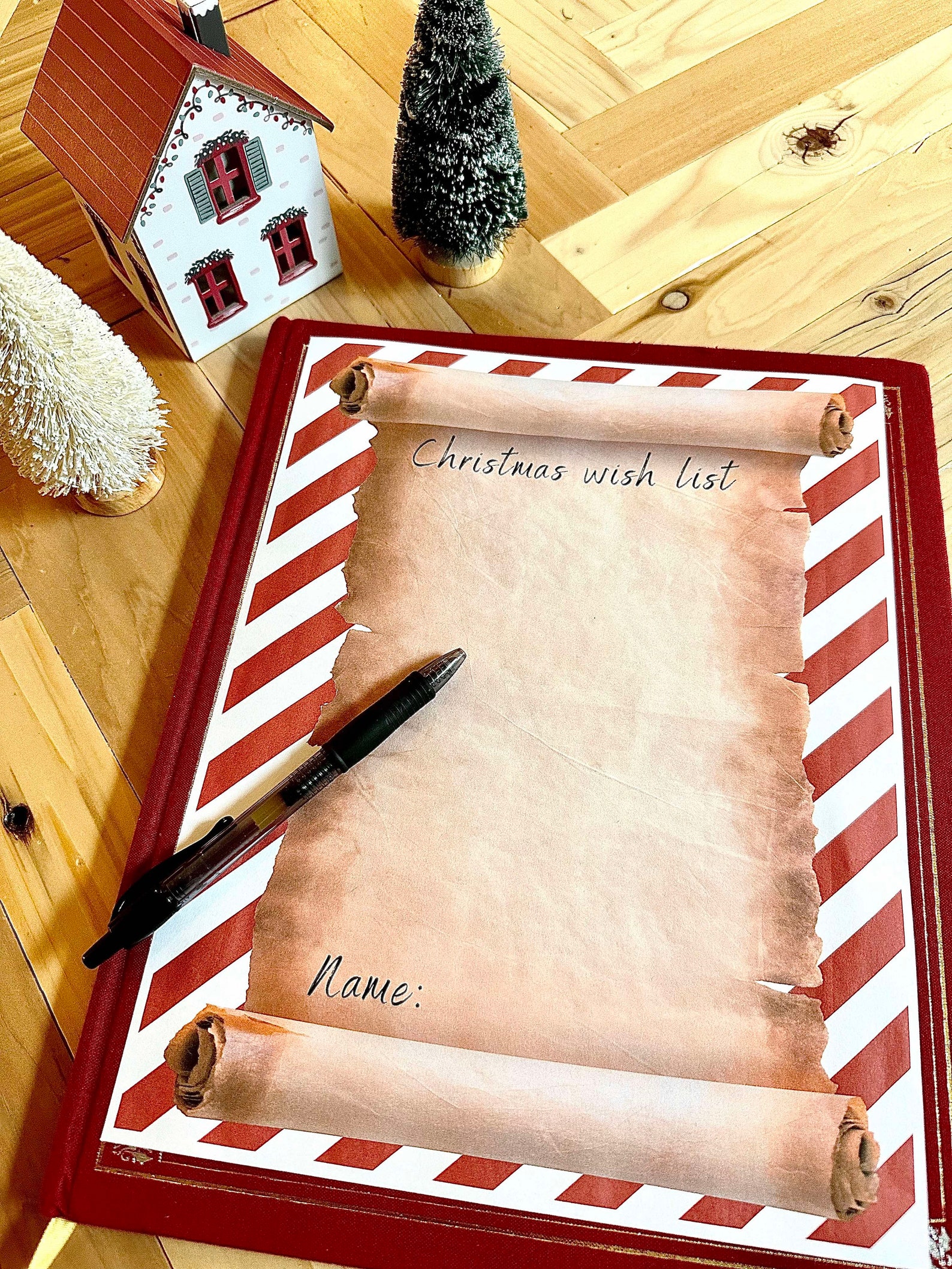 Christmas Wish List, Letter to Santa Claus, Christmas Printable for ...
