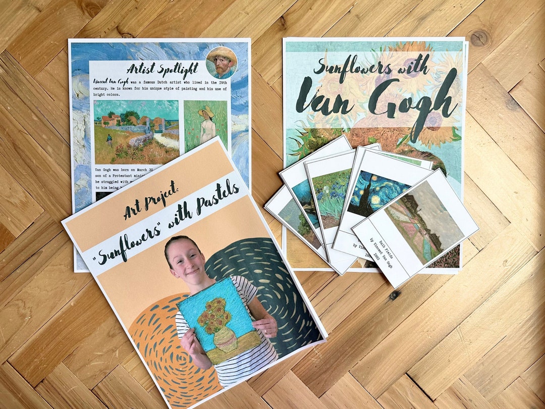 Art Lesson Printable Vincent Van Gogh - Etsy