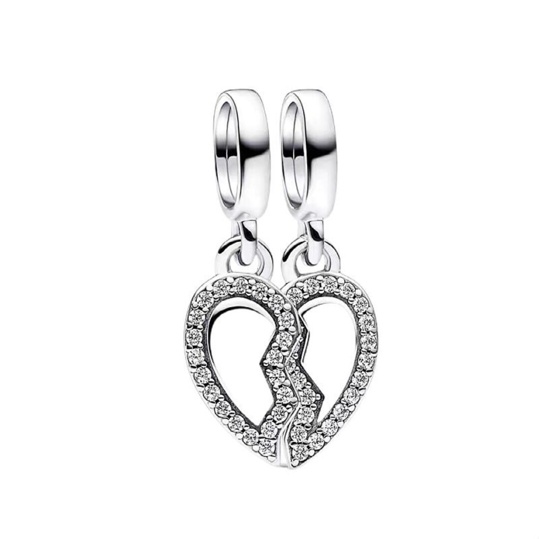 Pandora Friends Split Love S925 Silver Ale Charm Pendant - Etsy