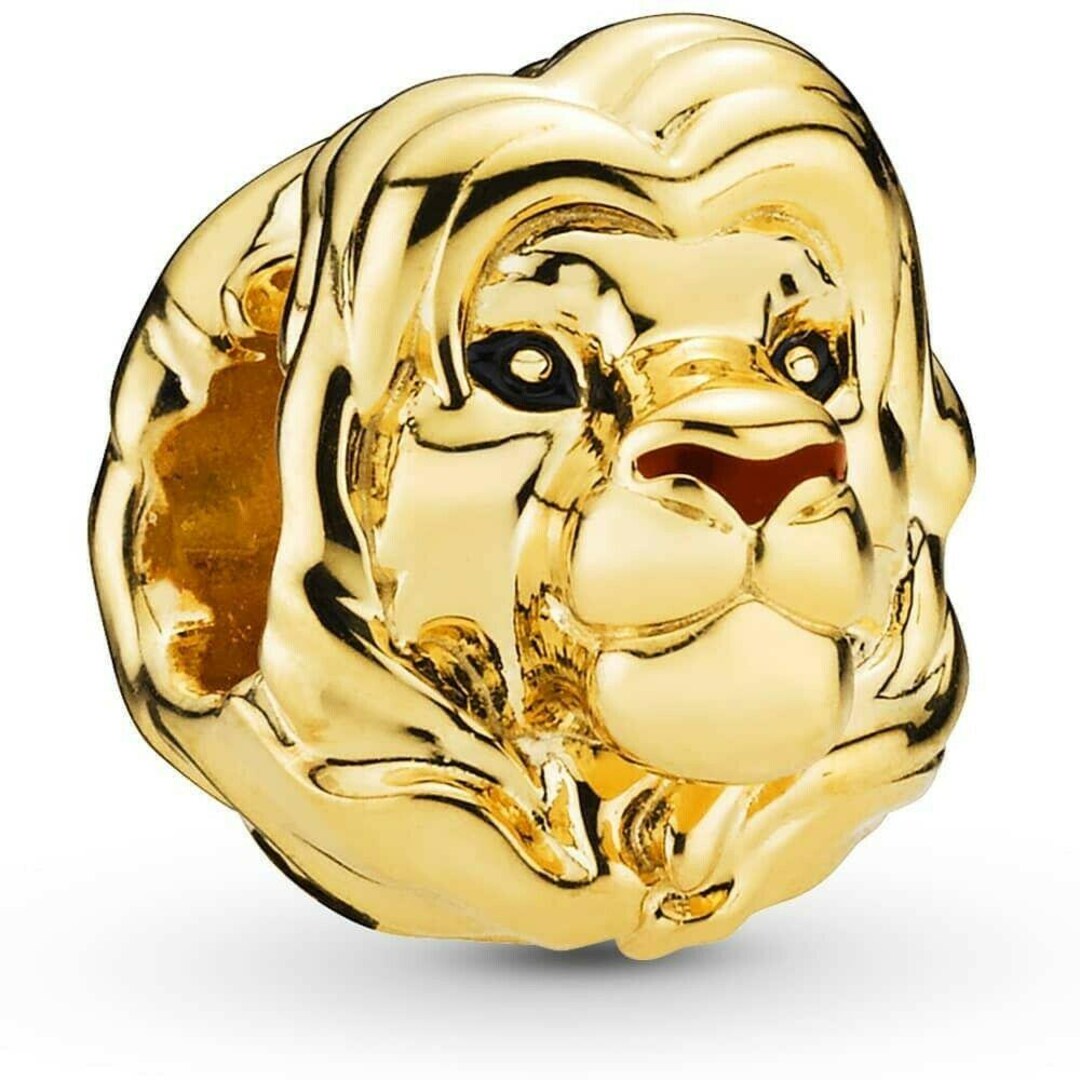 Pandora Gold Shine Lion King Simba - Etsy