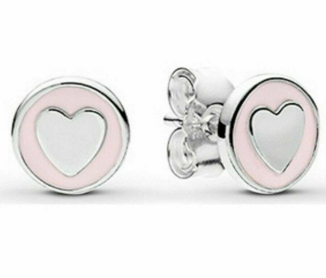Pandora Silver Sweet Statements Stud Earrings - Etsy