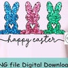 Easter Png, Leopard Easter Bunny Png, Happy Easter Sublimation Design ...
